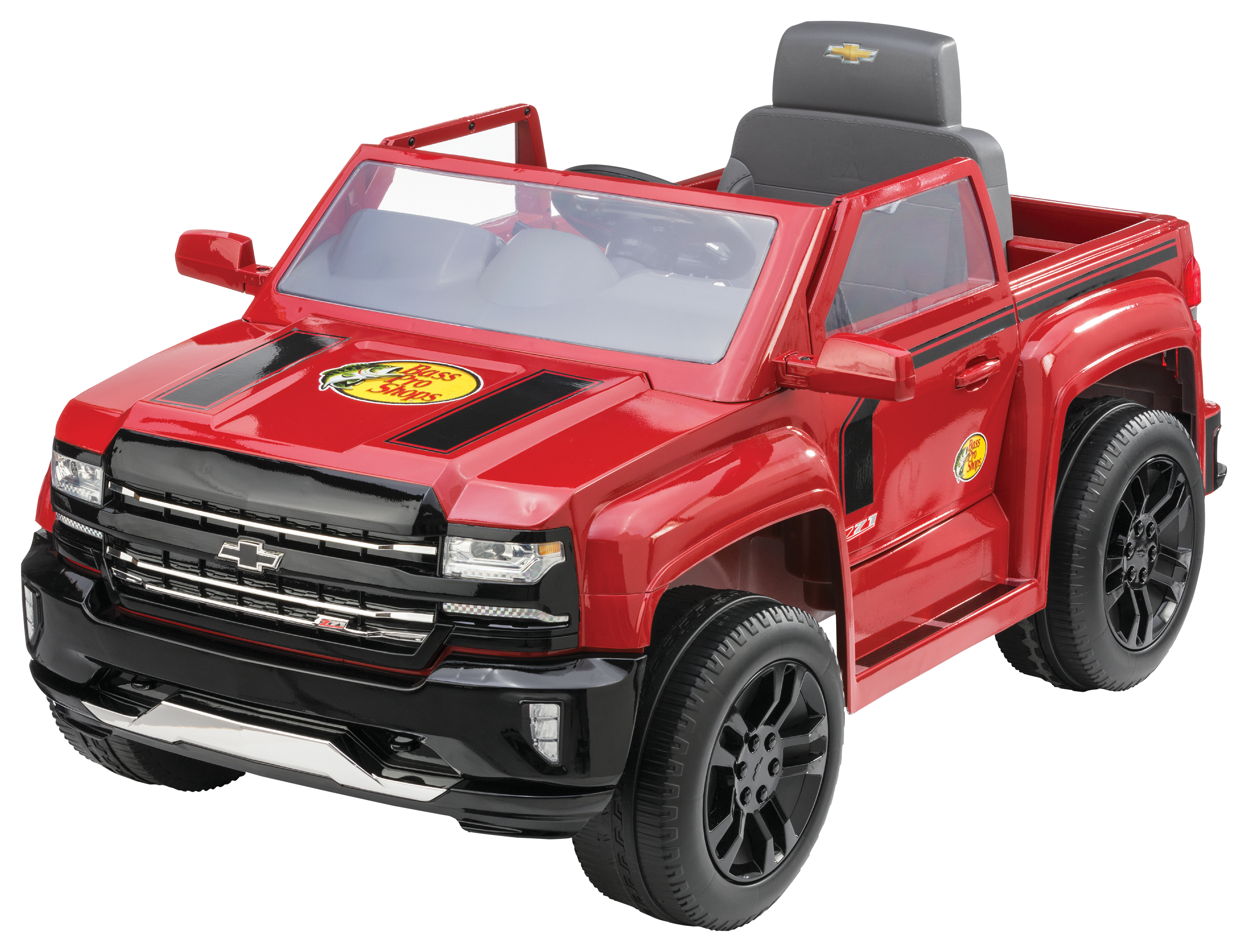 Chevrolet Rollplay 6V Red Chevy Silverado Z71 Sport Edition Ride-On ...
